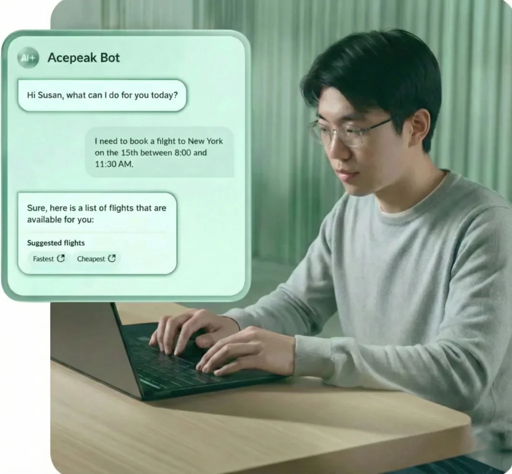 Intelligent Virtual Agents - Acepeak.ai