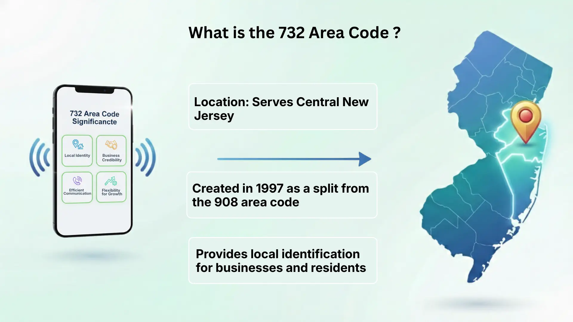 732 Pozivni broj: Woodbridge | Prednosti telefonskog broja i vodič